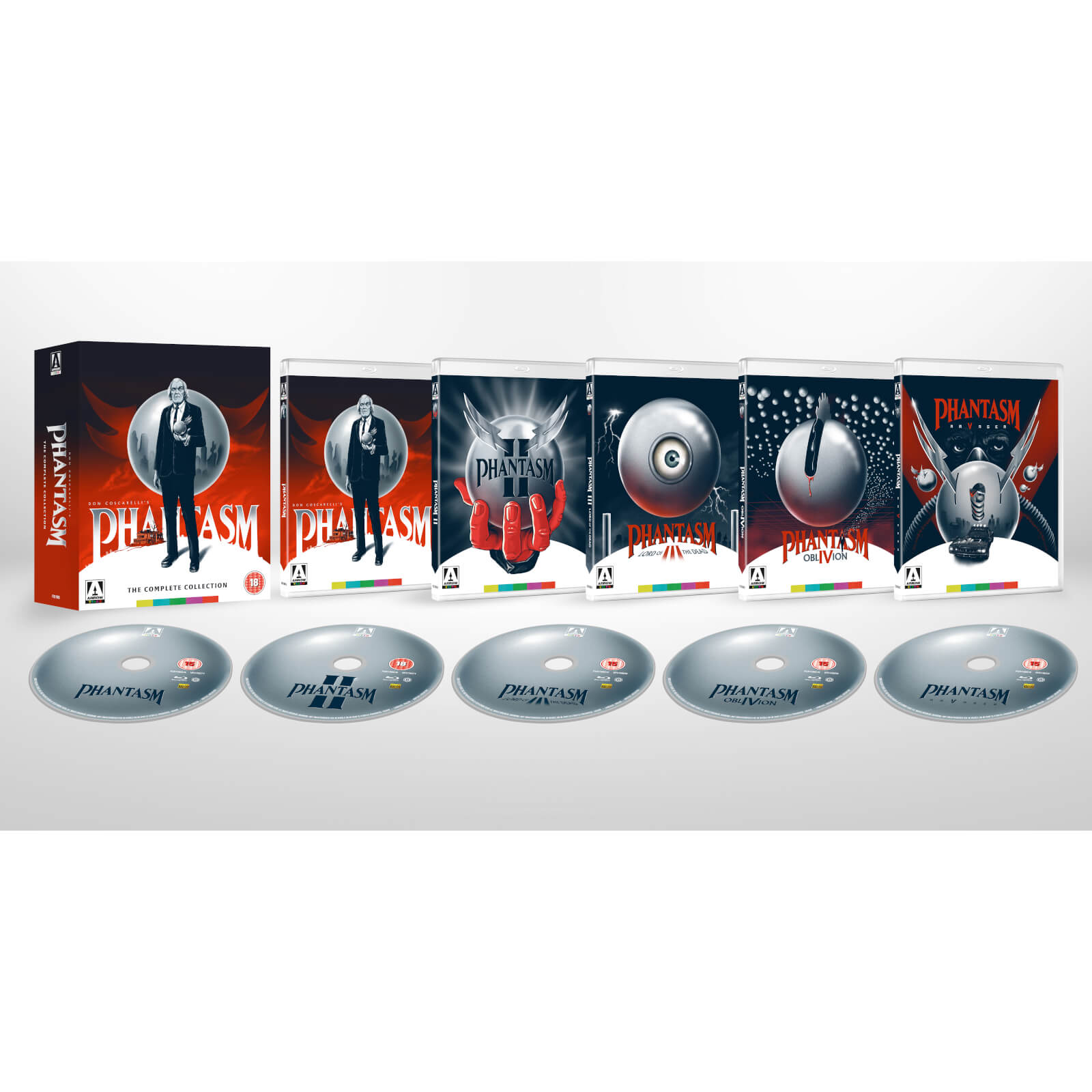 Horror-Arrow-UK - Phantasm 1-5 (Blu-ray Standard Edition Box Set ...