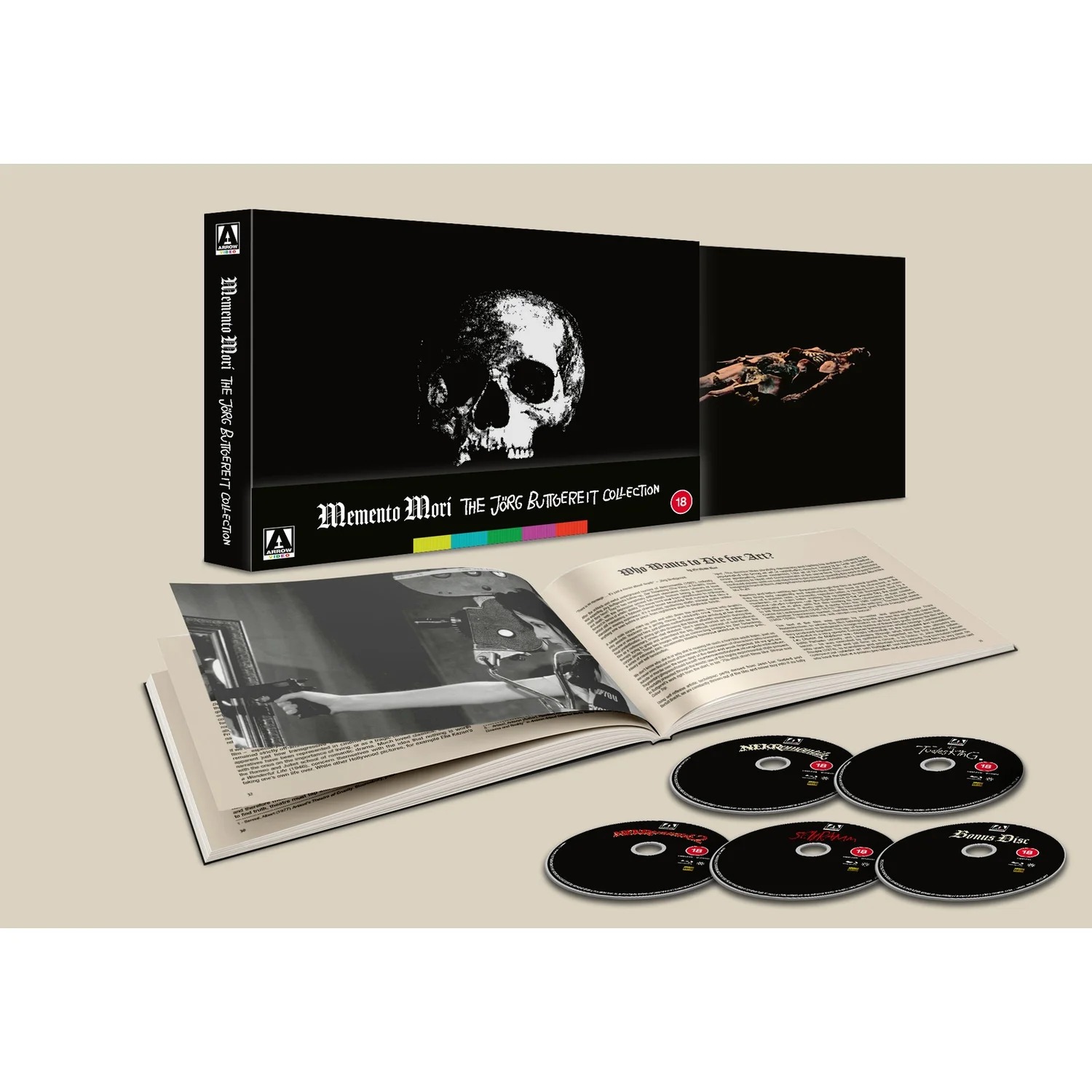 Memento Mori: The Jörg Buttgereit Collection (Blu-ray Limited Edition ...