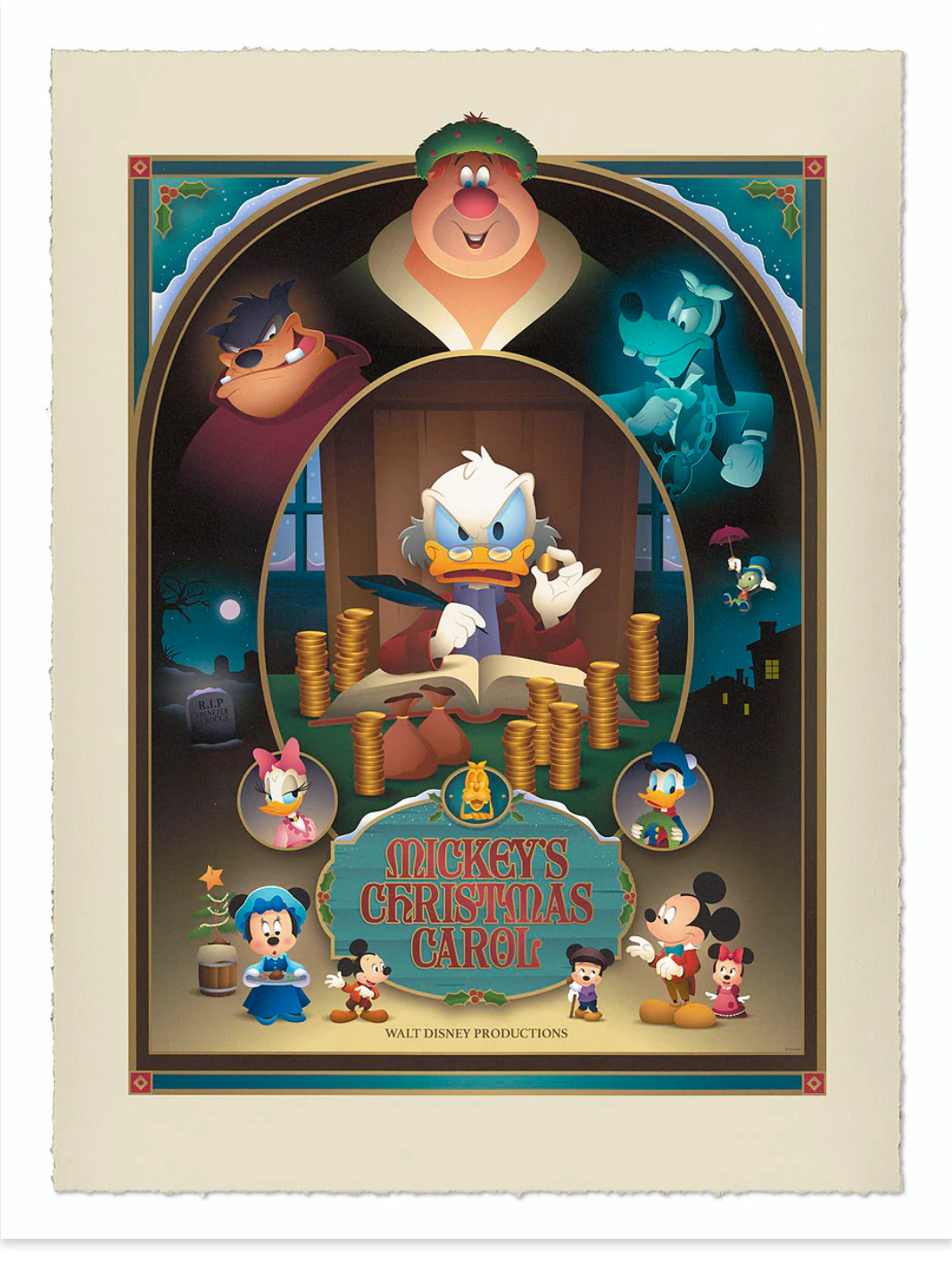 [Cyclops Print Works] "Mickey's Christmas Carol" by Jarrod Maruyama ...