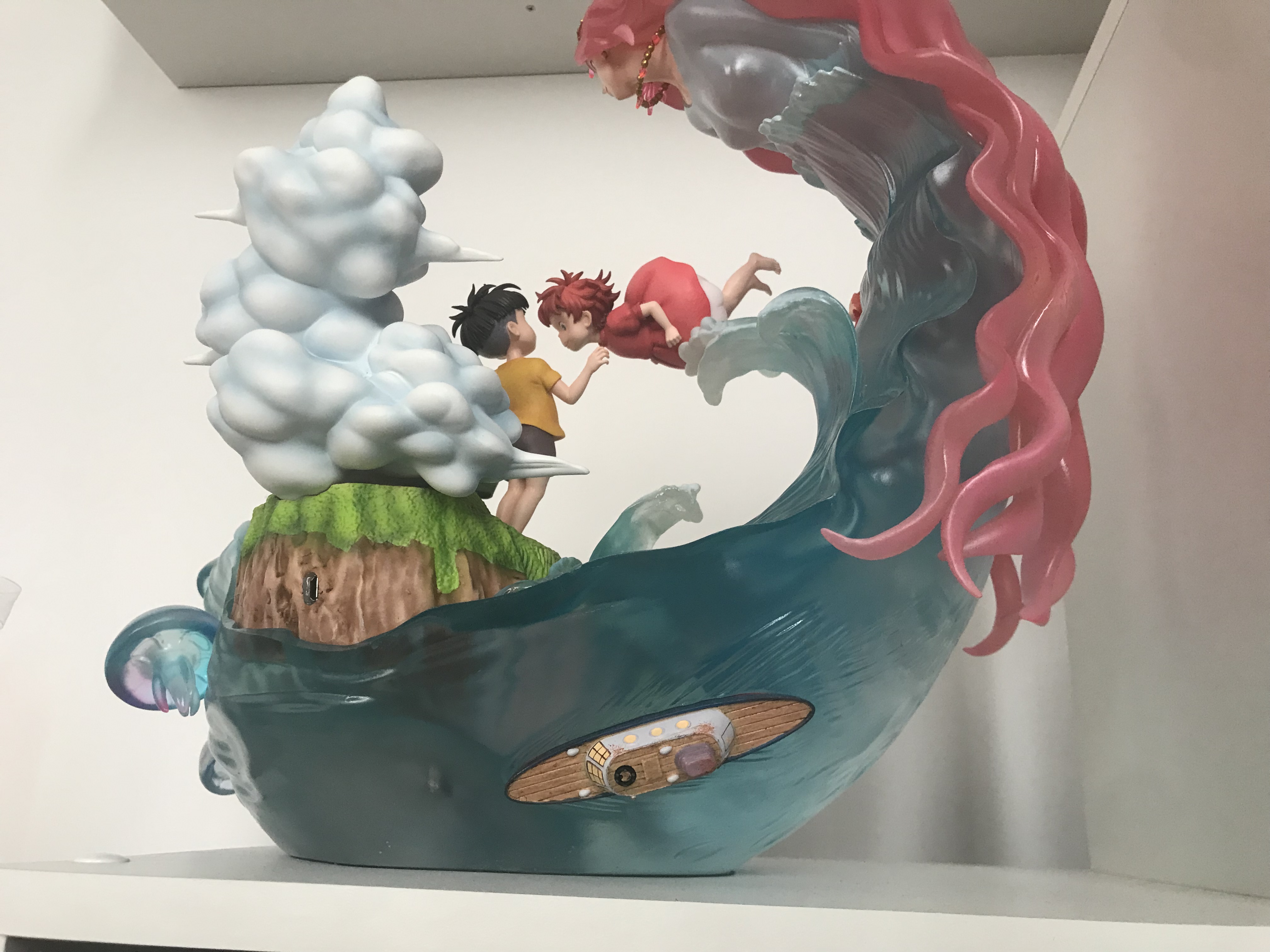 Ponyo & Sosuke (Ponyo) - (Resin Statue) [Emoji Studio] | Hi-Def Ninja ...