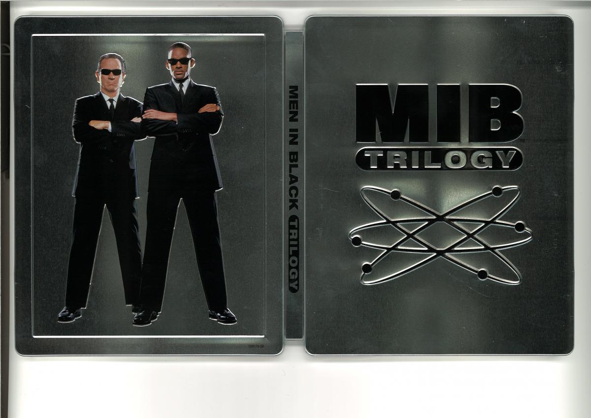 Men In Black Trilogy (4K UHD + Blu-ray Steelbook) (Zavvi Exclusive) [UK ...