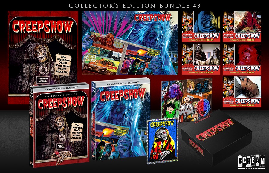 Creepshow (4K + Blu-ray Collector's Enamel Pin + Lobby Card Set ...
