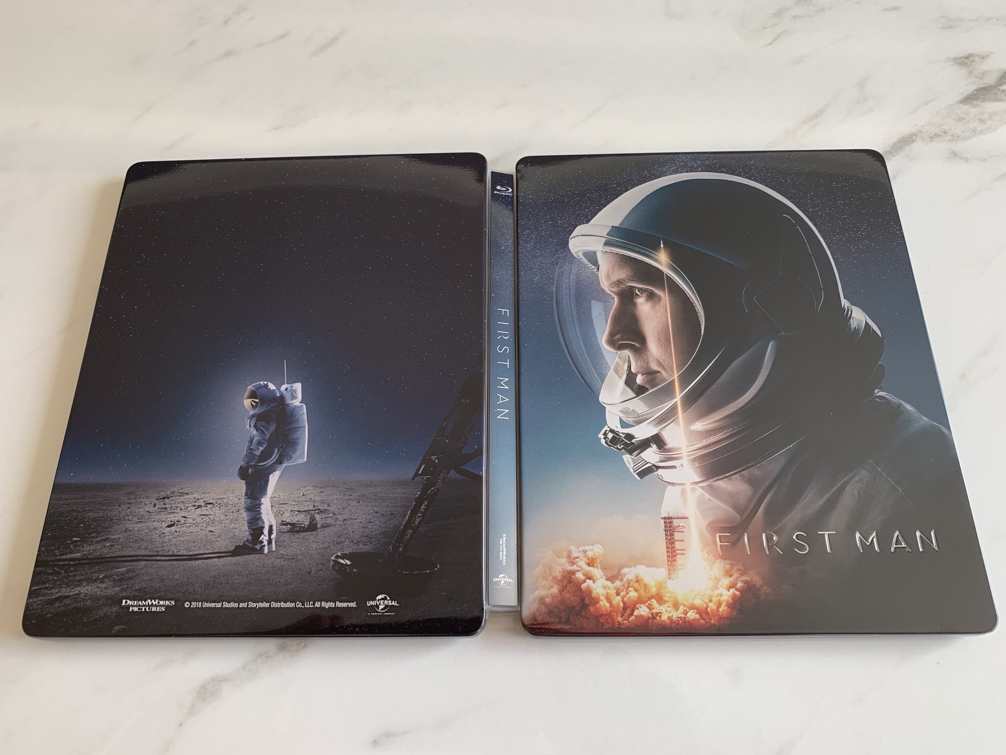 First Man (4K+2D & Blu-ray SteelBooks) (Manta Lab Exclusive No. 21 ...