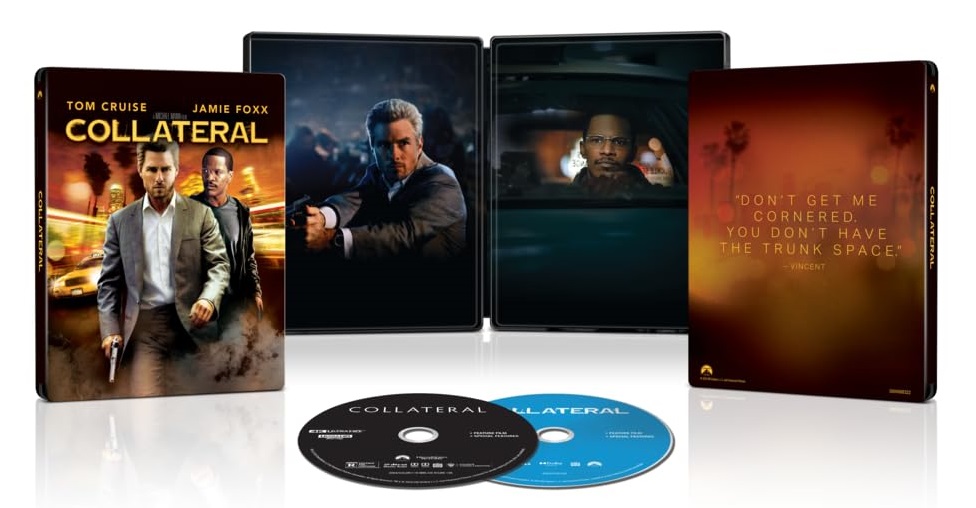 Collateral - 20th Anniversary (4K+2D Blu-ray SteelBook) [USA] | Hi-Def ...