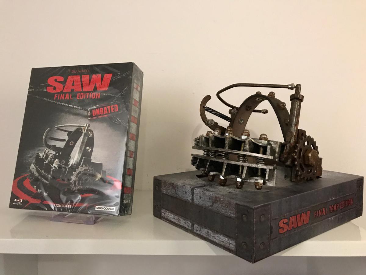 Saw (4K + Blu-ray) (Bear Trap Collectors Edition) [Australia] | Hi-Def ...