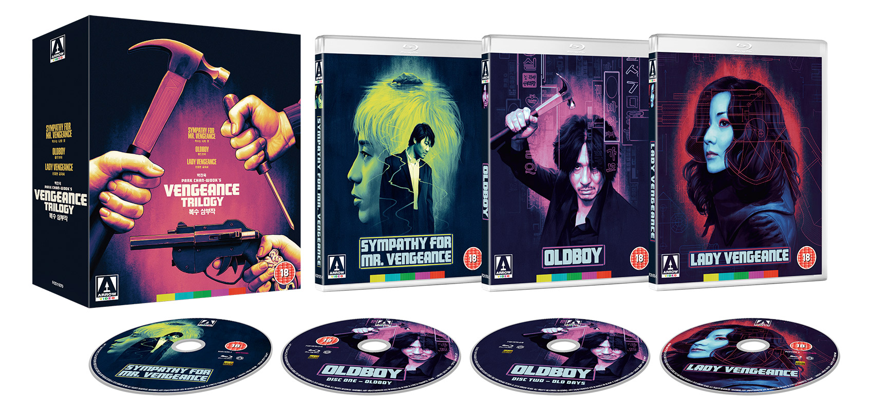The Vengeance Trilogy (Blu-ray) (Arrow Video) [UK] | Hi-Def Ninja - Pop ...