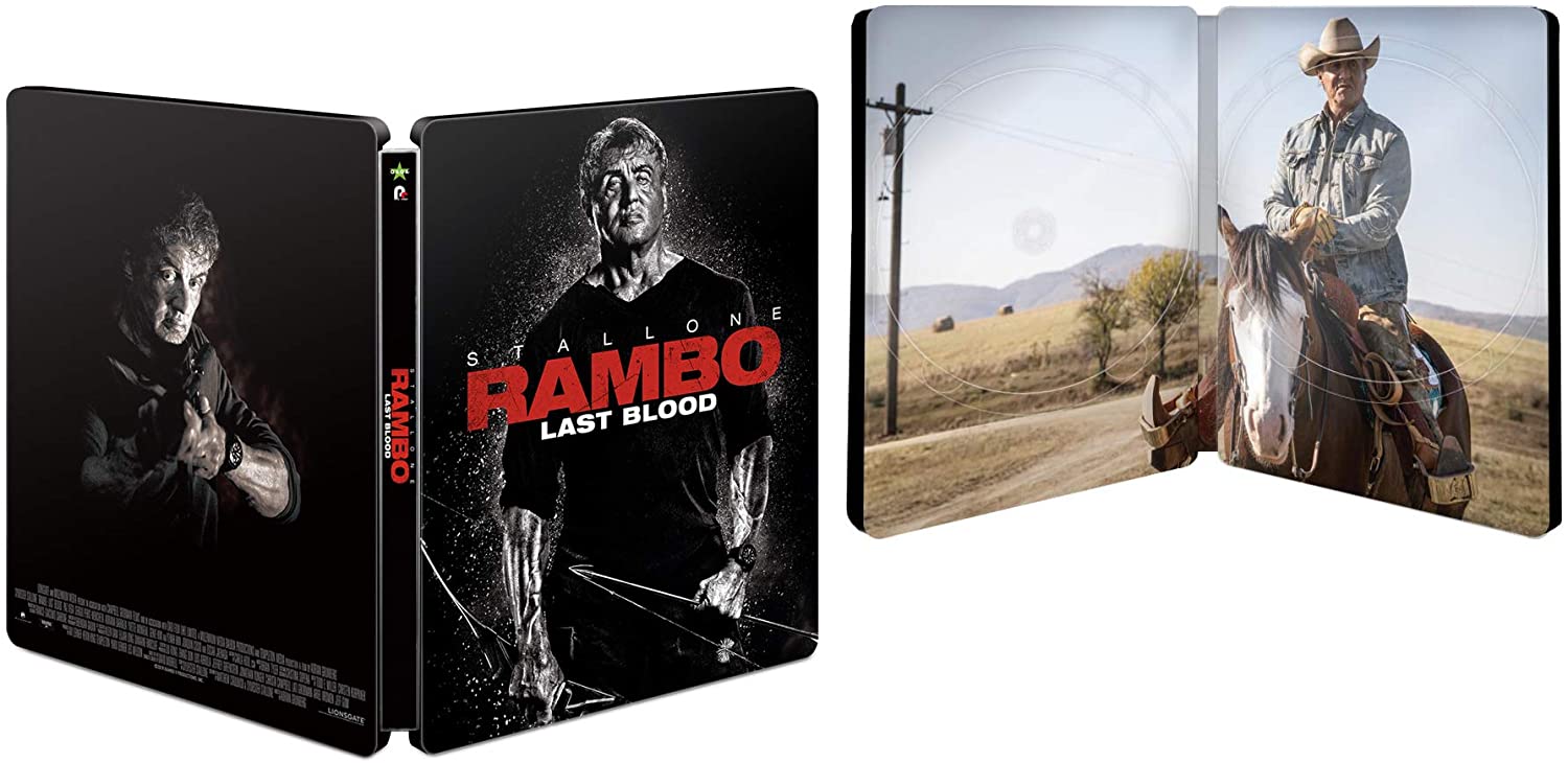 Rambo: Last Blood (4K+2D Blu-ray SteelBook) (Amazon Exclusive) [Japan ...
