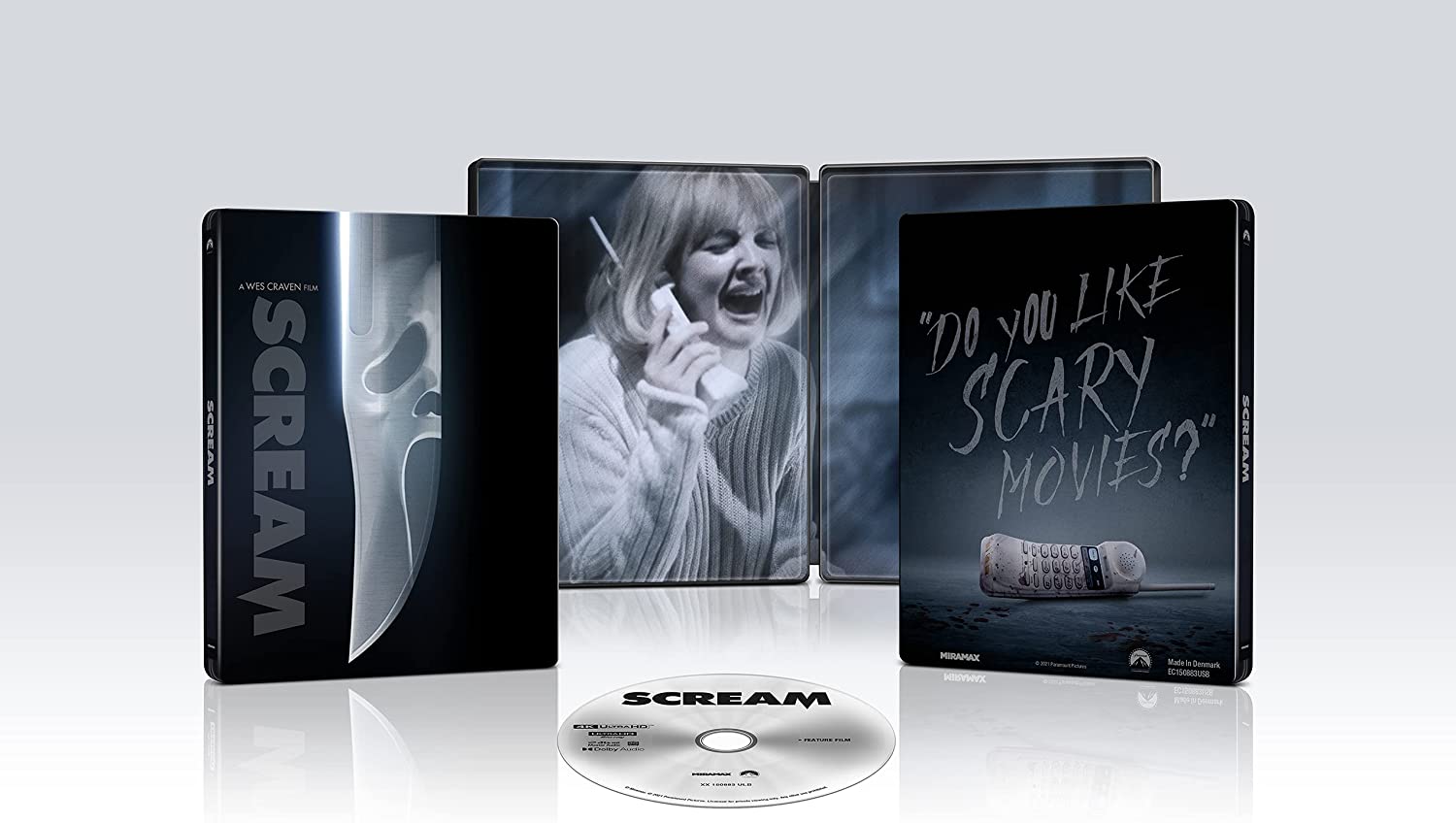 Scream - 25th Anniversary (4K+2D Blu-ray SteelBook) [France] | Hi-Def ...