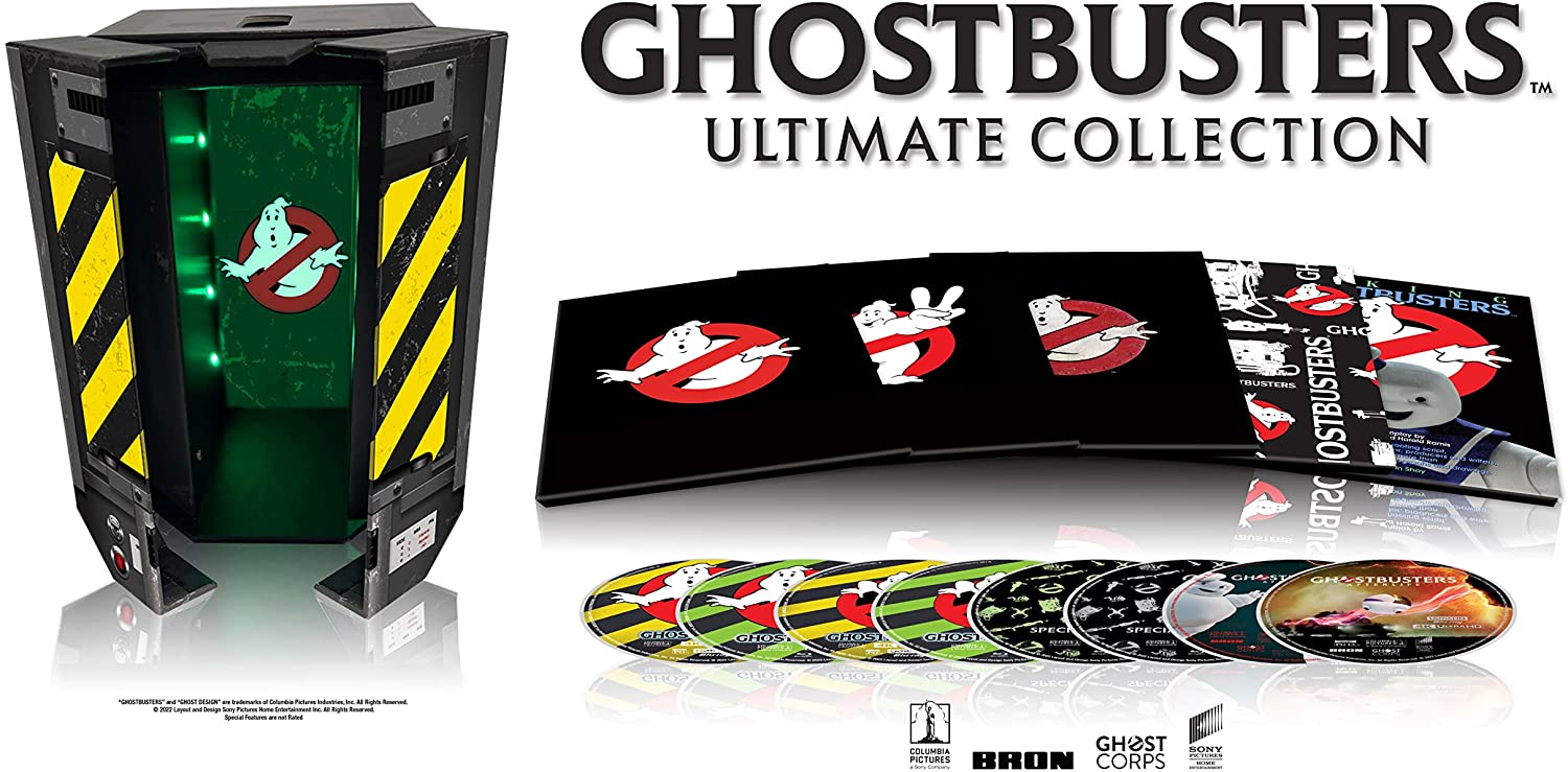 Ghostbusters - Ultimate Collection (4K + Blu-ray Limited Edition Gift ...