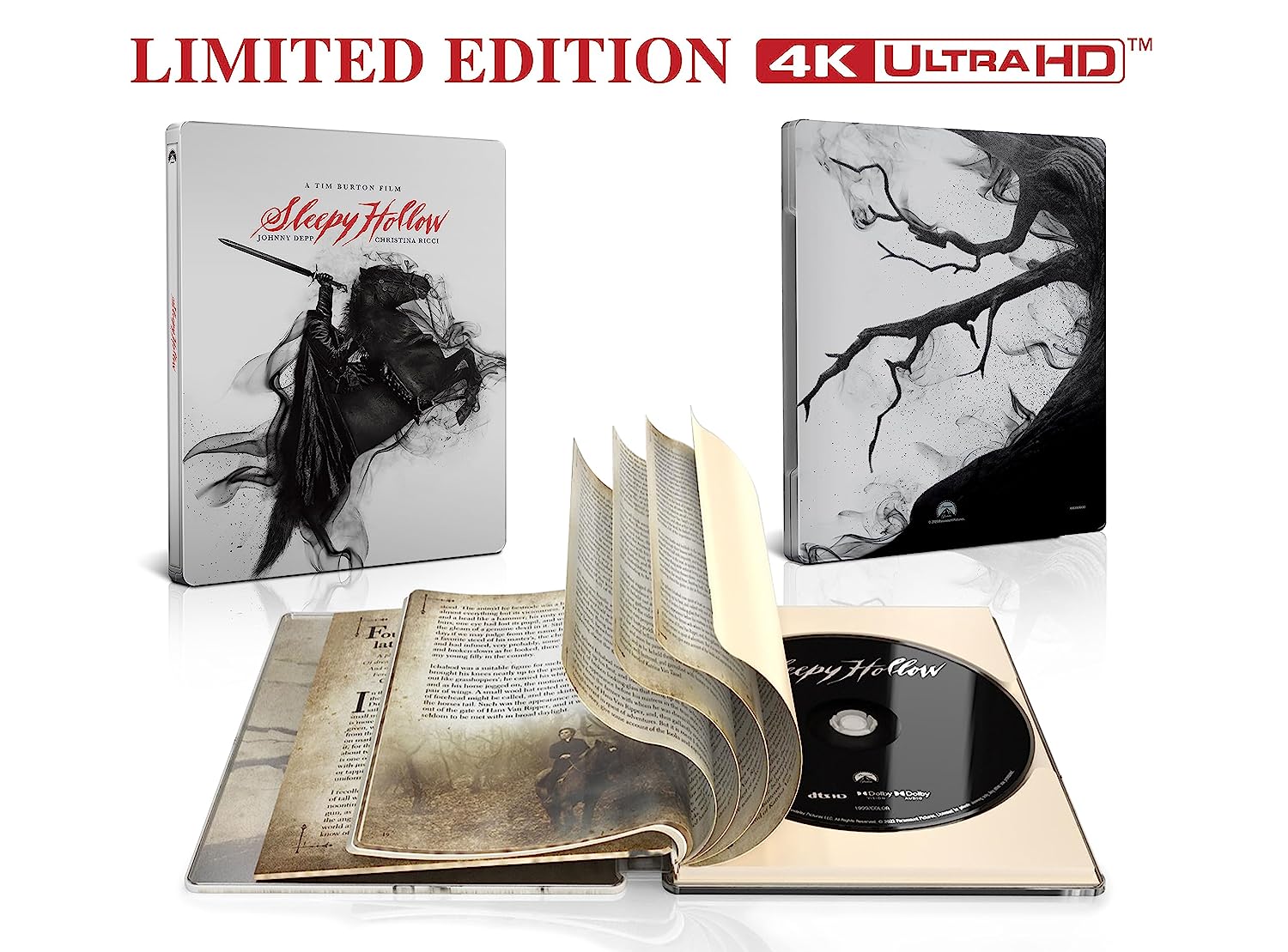 Sleepy Hollow (4K+2D Blu-ray SteelBook) (Fabelo StoryBook) [USA] | Page ...