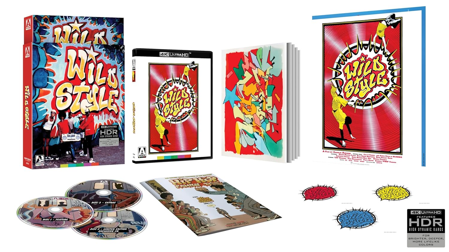 Wild Style (1983) (4K UHD Limited Edition) (Arrow Video) [USA] | Hi-Def ...