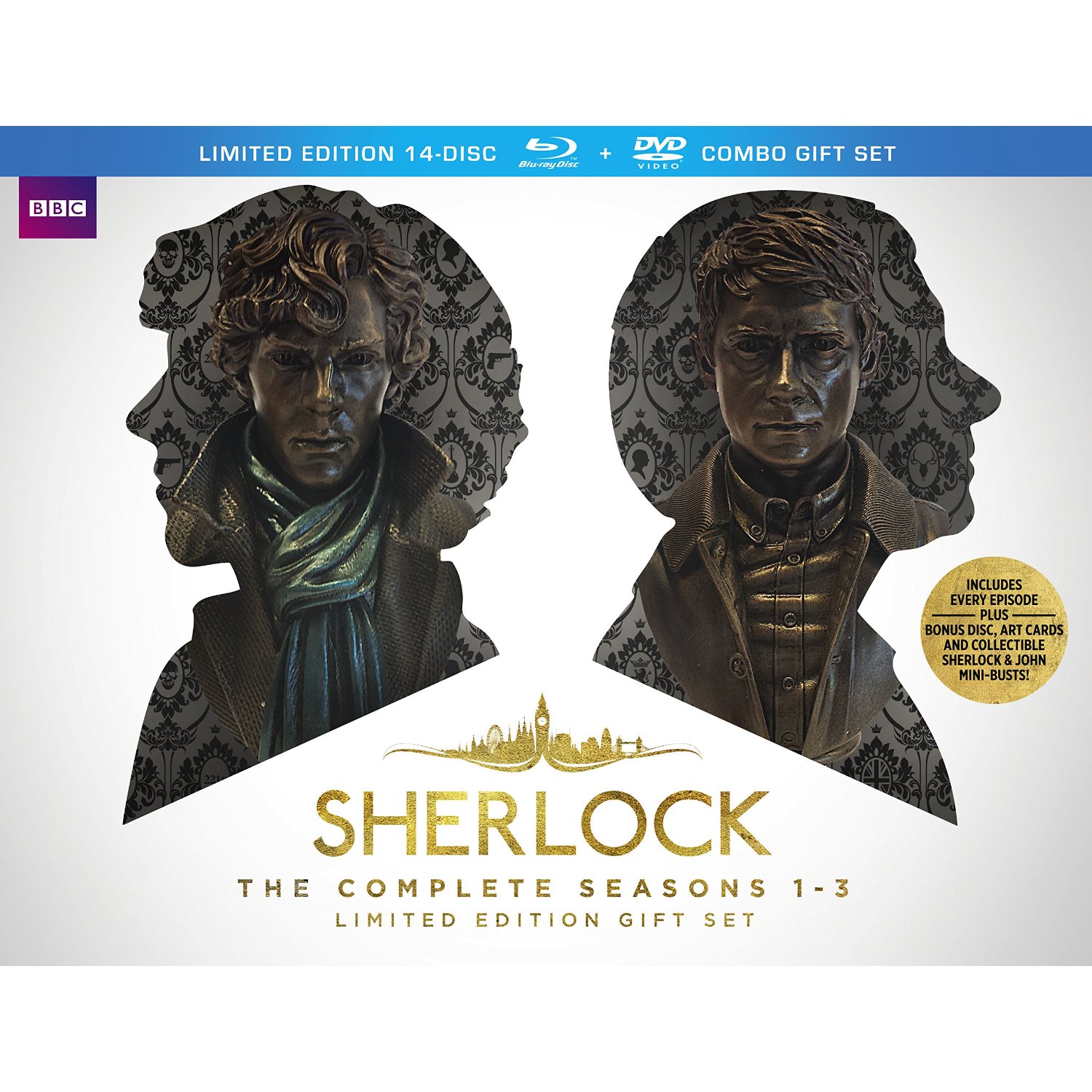 Sherlock Limited Edition Gift Set (The Complete Seasons 1-3 ) [USA ...
