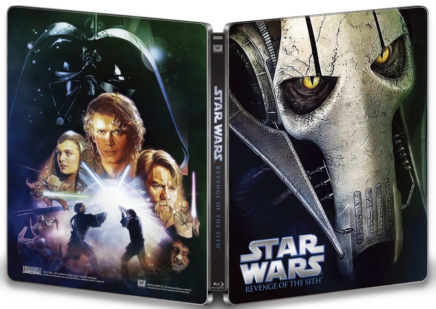 Star Wars Episode III: Revenge of the Sith (Blu-ray SteelBook) [Japan ...