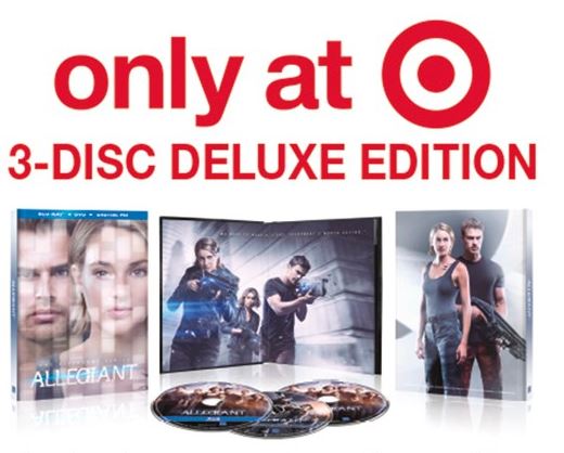 DigiPack - The Divergent Series: Allegiant (Blu-ray Digipack) (Target ...