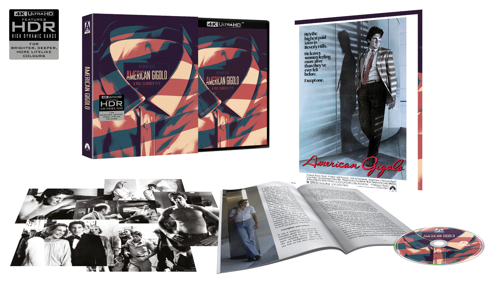 American Gigolo (4K UHD Limited Edition) (Arrow Video) [USA] | Hi-Def ...