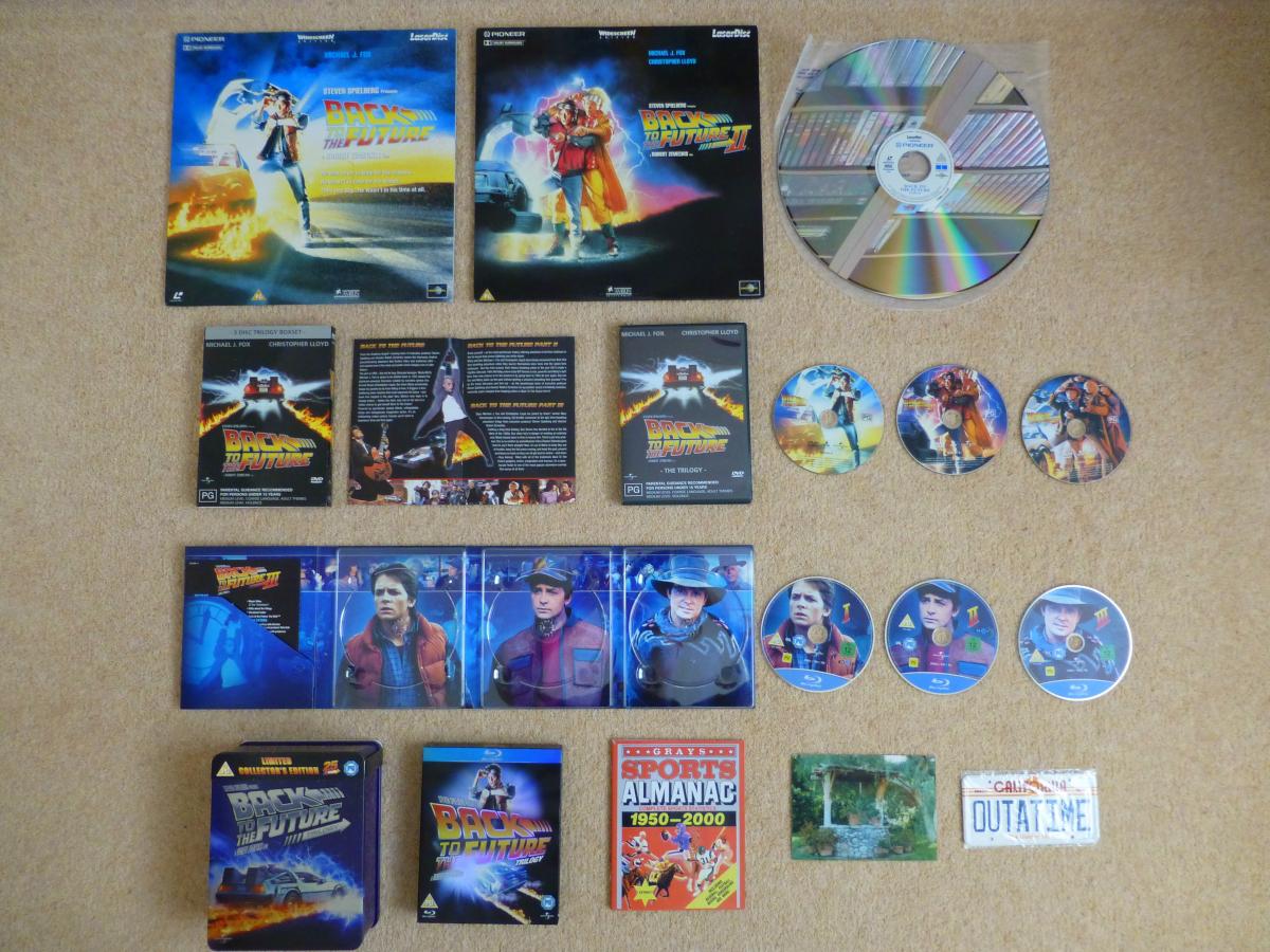 "What the hell's a gigawatt?" My modest BTTF Collection | Hi-Def Ninja ...