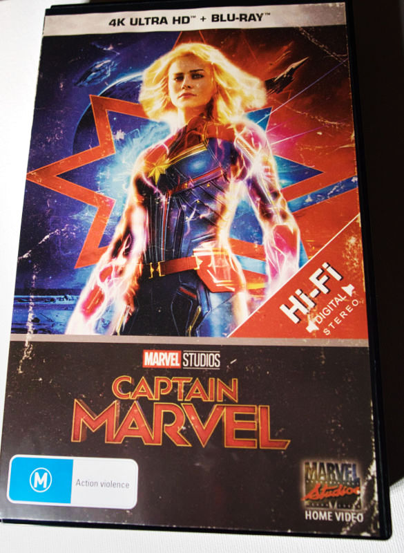 Captain Marvel (4K+2D Blu-ray Retro VHS Packaging) [Australia] | Hi-Def ...