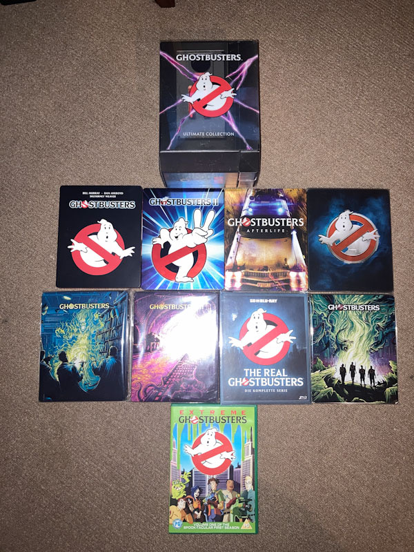 Ghostbusters: Ultimate Collection (4K + Blu-ray Limited Edition Gift ...