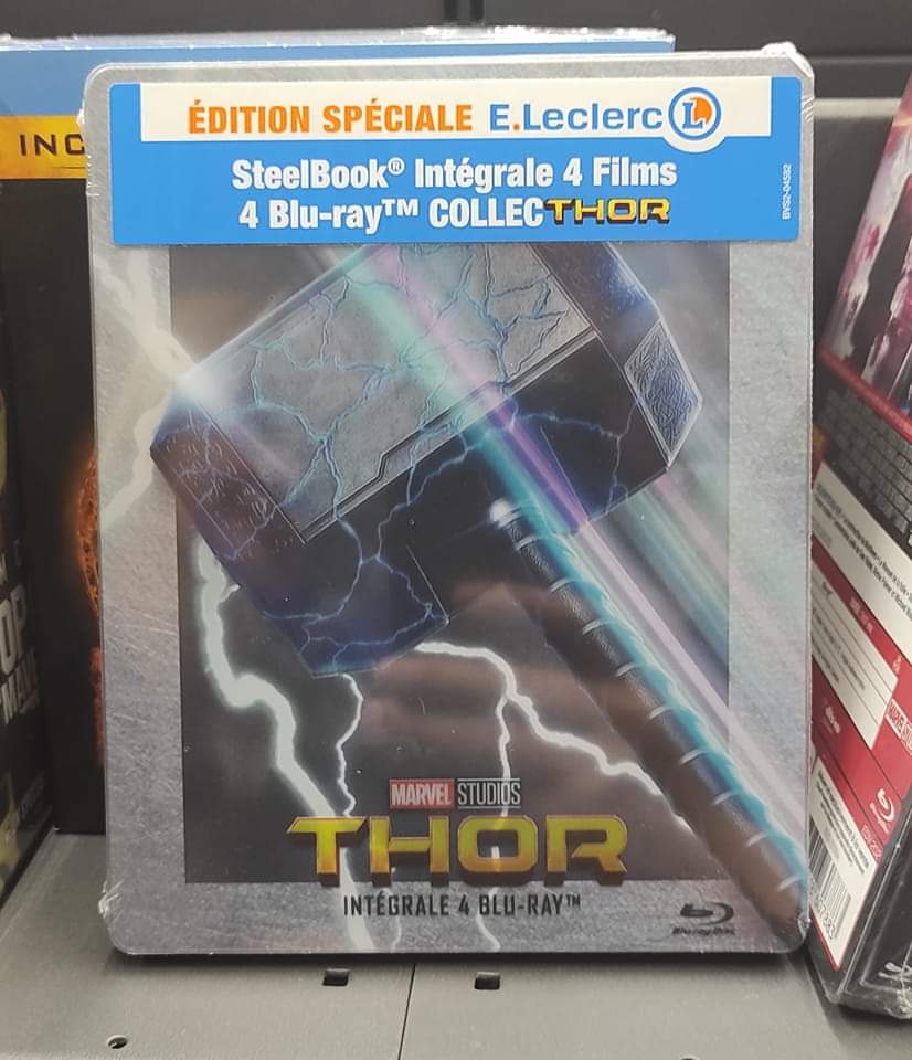 Thor - 4 Movie Collection (4K+2D Blu-ray SteelBook) (FNAC Exclusive ...