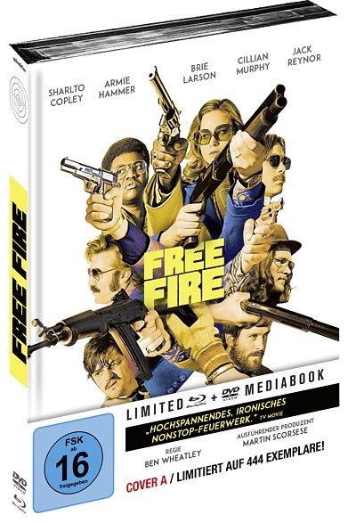 Mediabook - Free Fire (Blu-ray Mediabook) (Media Markt Exclusive ...
