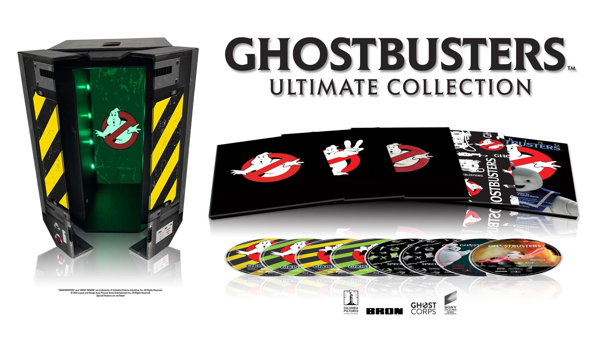 Ghostbusters: Ultimate Collection (4K + Blu-ray Limited Edition Gift ...