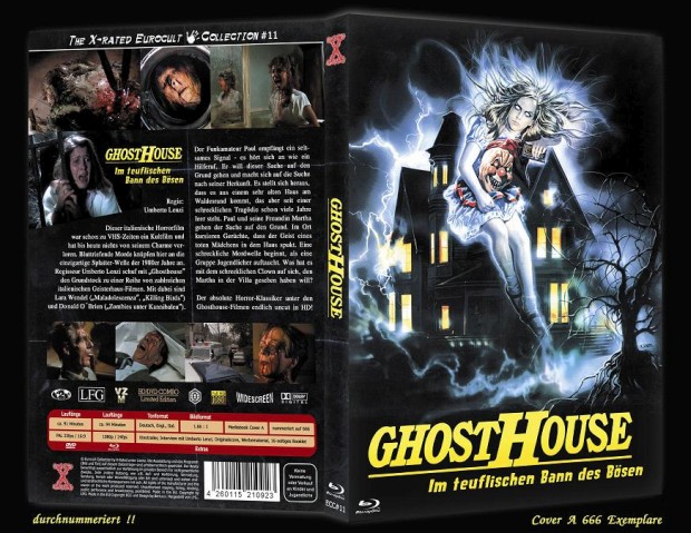 Mediabook - Ghosthouse ( Blu-Ray Mediabook) [Germany] | Hi-Def Ninja ...