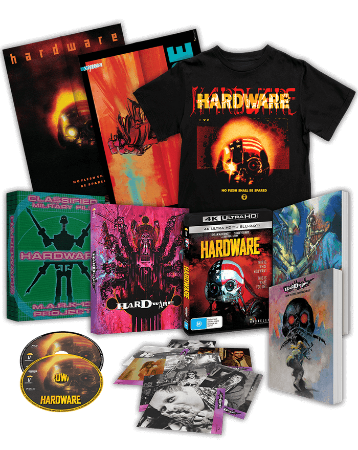 Hardware (1990) (4K + Blu-ray & T-shirt Collector's Edition) (Umbrella ...