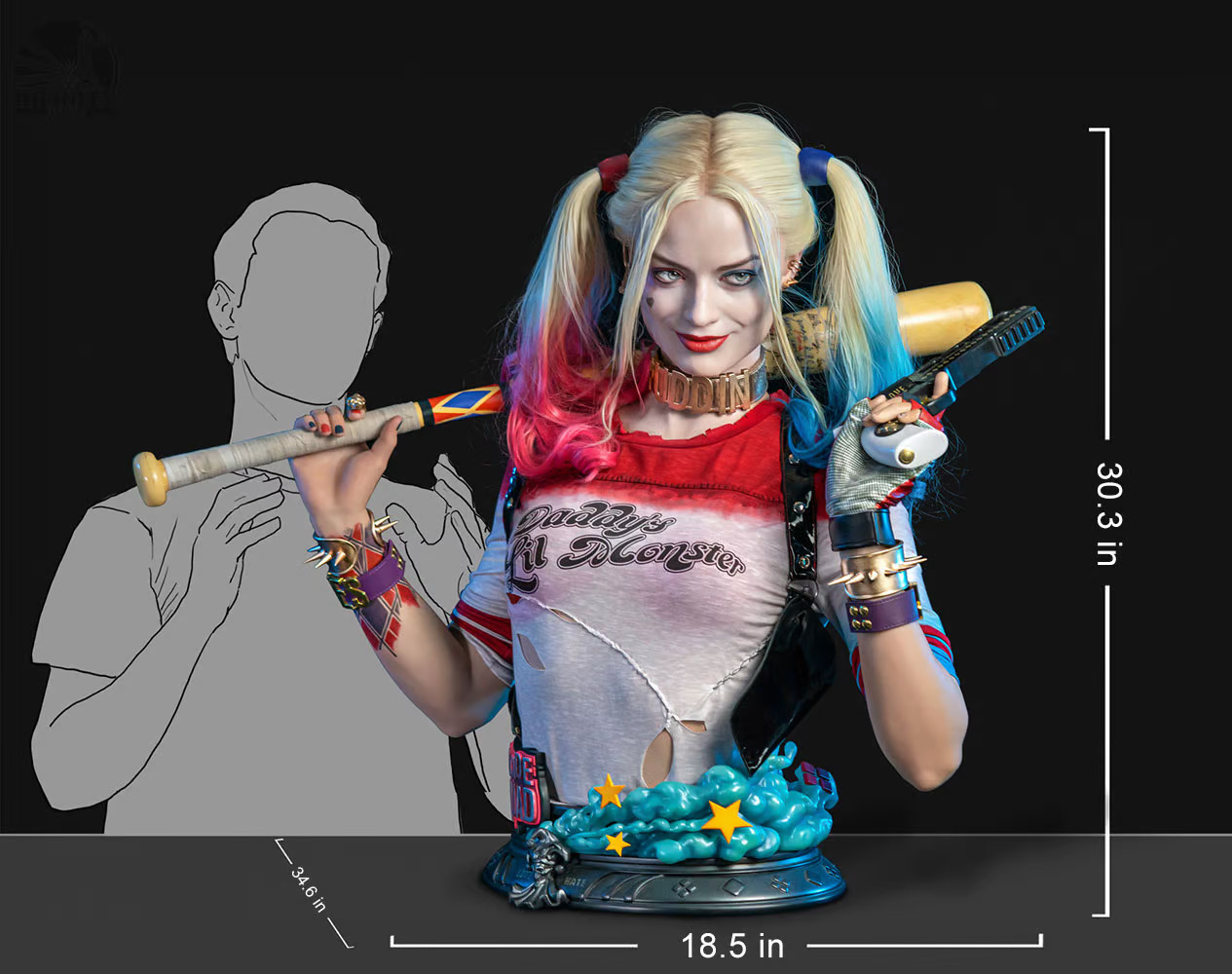 Harley Quinn (Life-Size Bust) [Infinity Studio X Penguin Toys] | Hi-Def ...