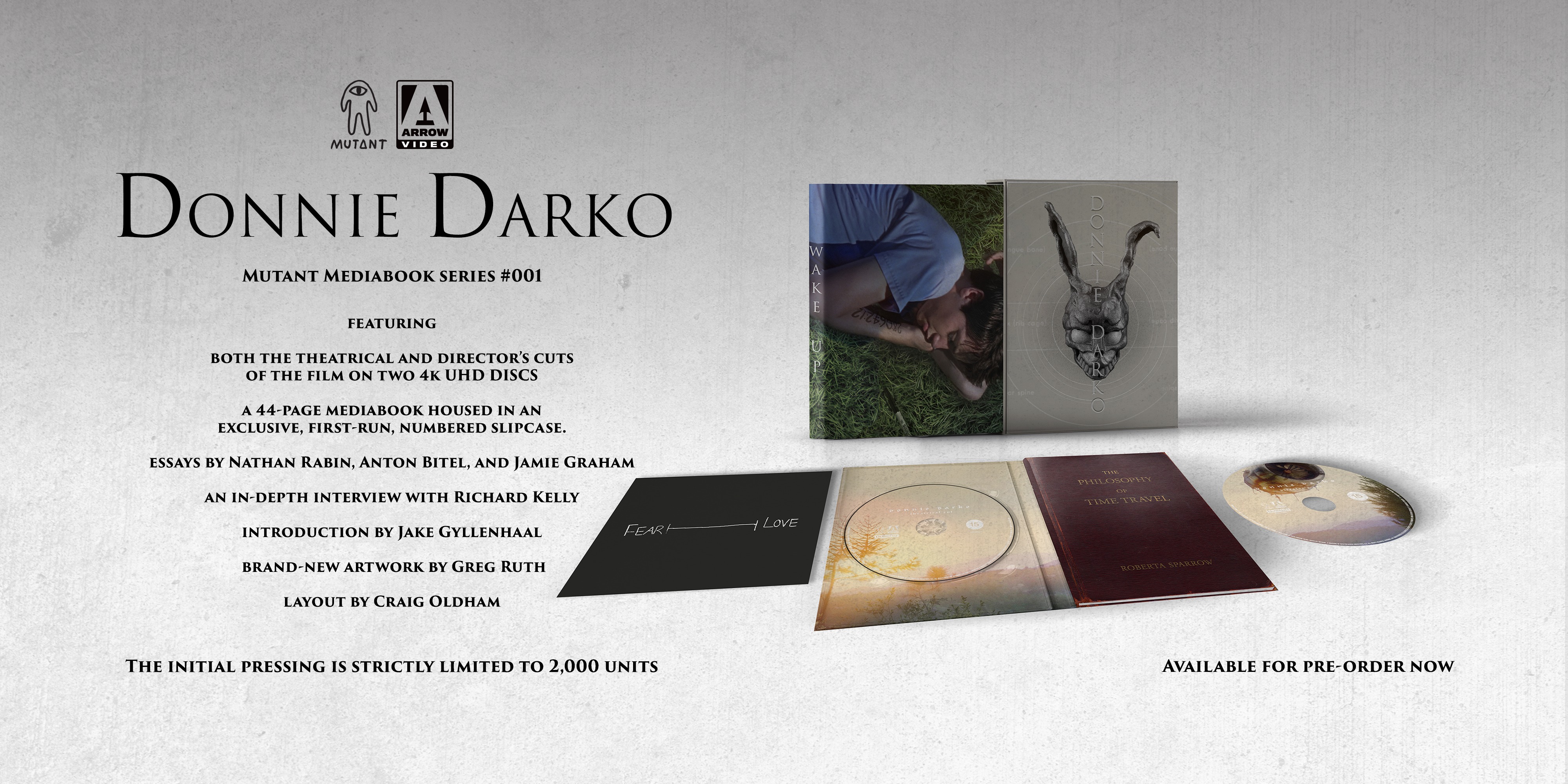 Mediabook - Donnie Darko (4K UHD Limited Edition Mediabook) (Arrow ...