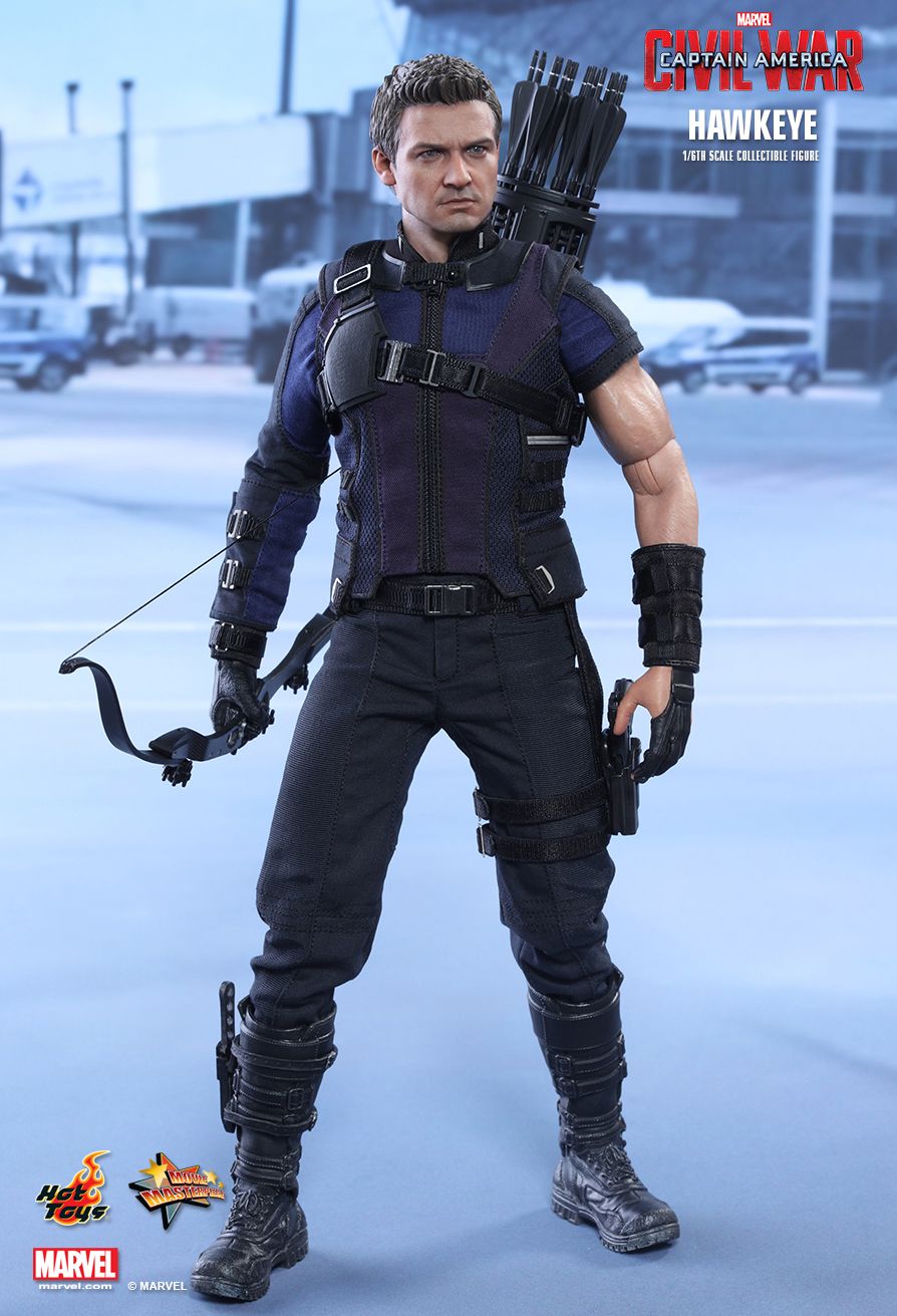 Hawkeye (Captain America: Civil War) - 1/6 scale figurine [Hot Toys ...