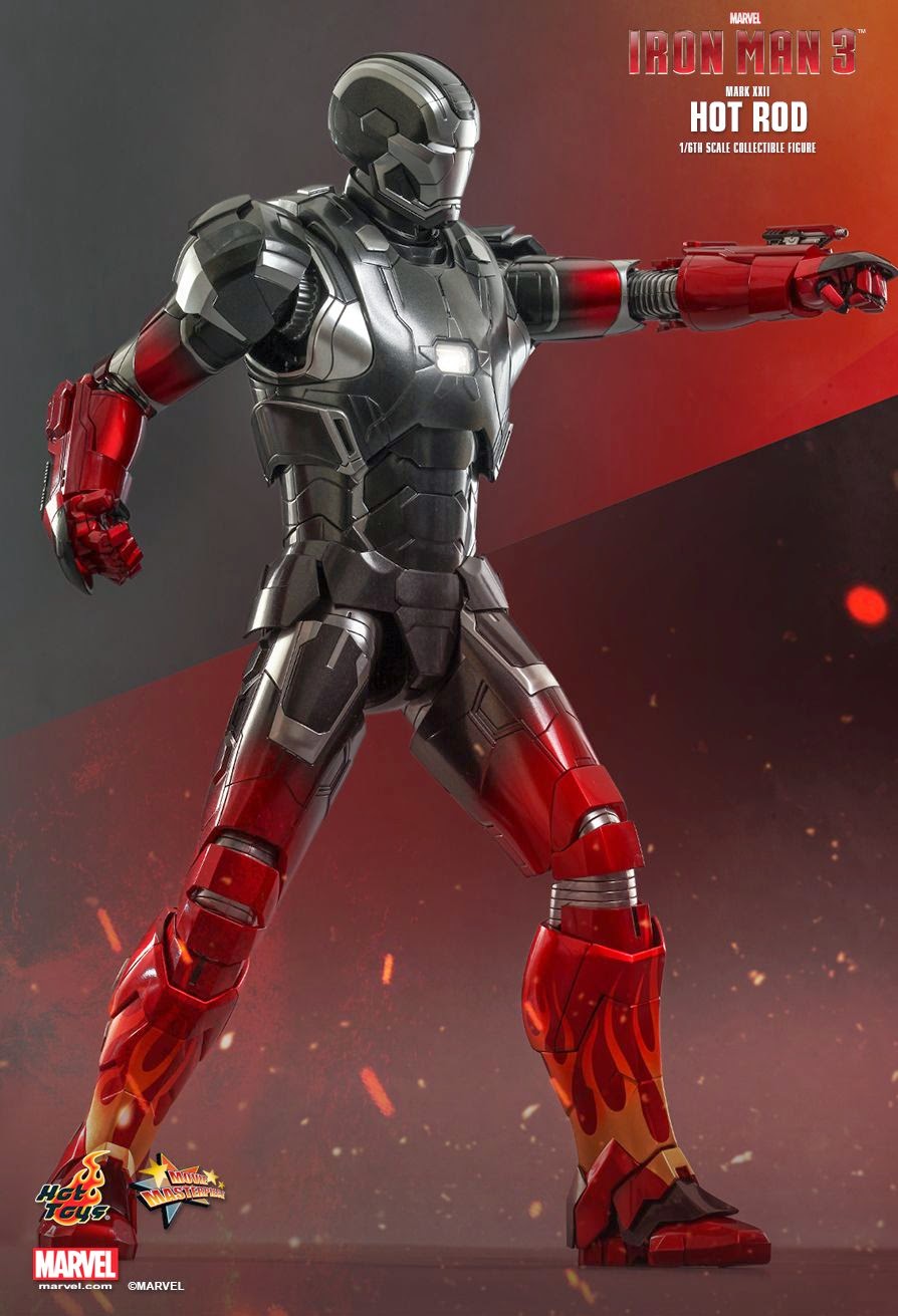 Iron Man Mark XXII Hot Rod - 1/6 Scale Figure (Iron Man 3) [Hot Toys ...
