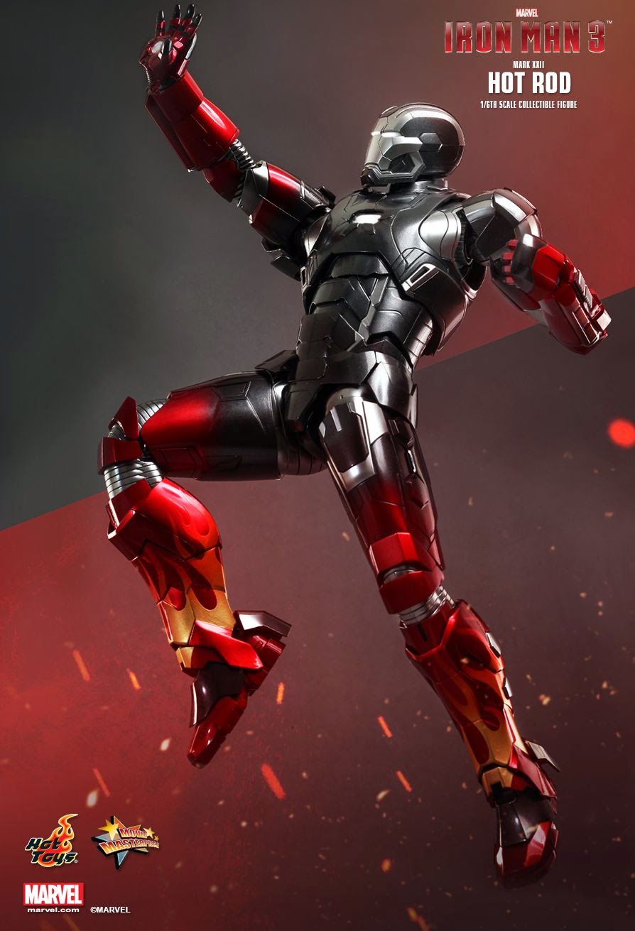 Iron Man Mark XXII Hot Rod - 1/6 Scale Figure (Iron Man 3) [Hot Toys ...