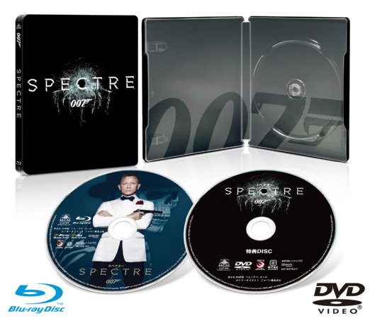Spectre (BD+DVD SteelBook) [Japan] | Hi-Def Ninja - Pop Culture - Movie ...