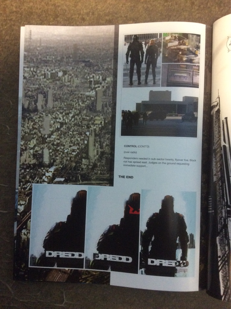 DREDD: The Illustrated Movie Script and Visuals (Alex Garland) | Hi-Def ...