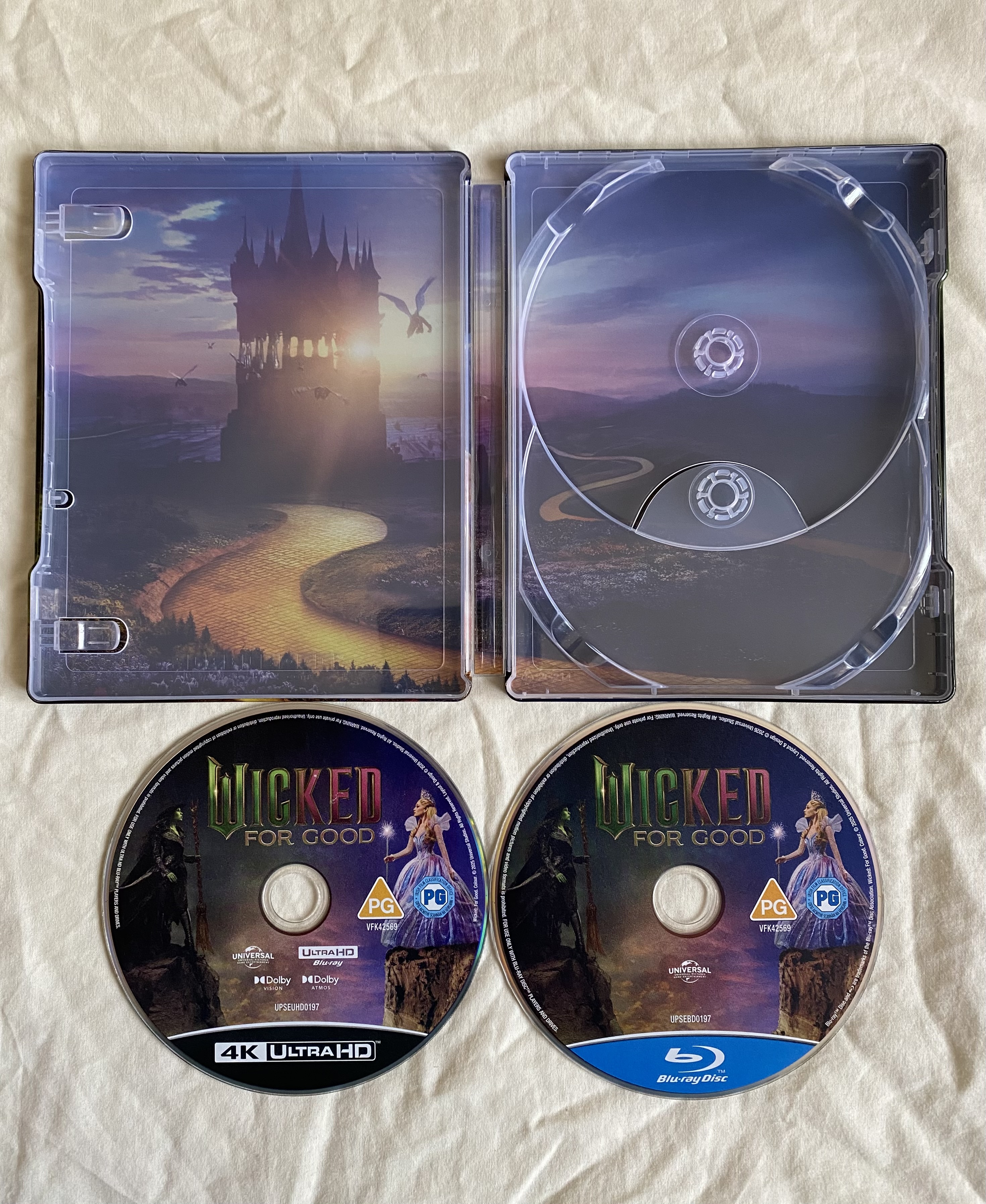 Wicked: For Good (2025) (4K+2D Blu-ray SteelBook) [UK] | Page 2 | Hi ...