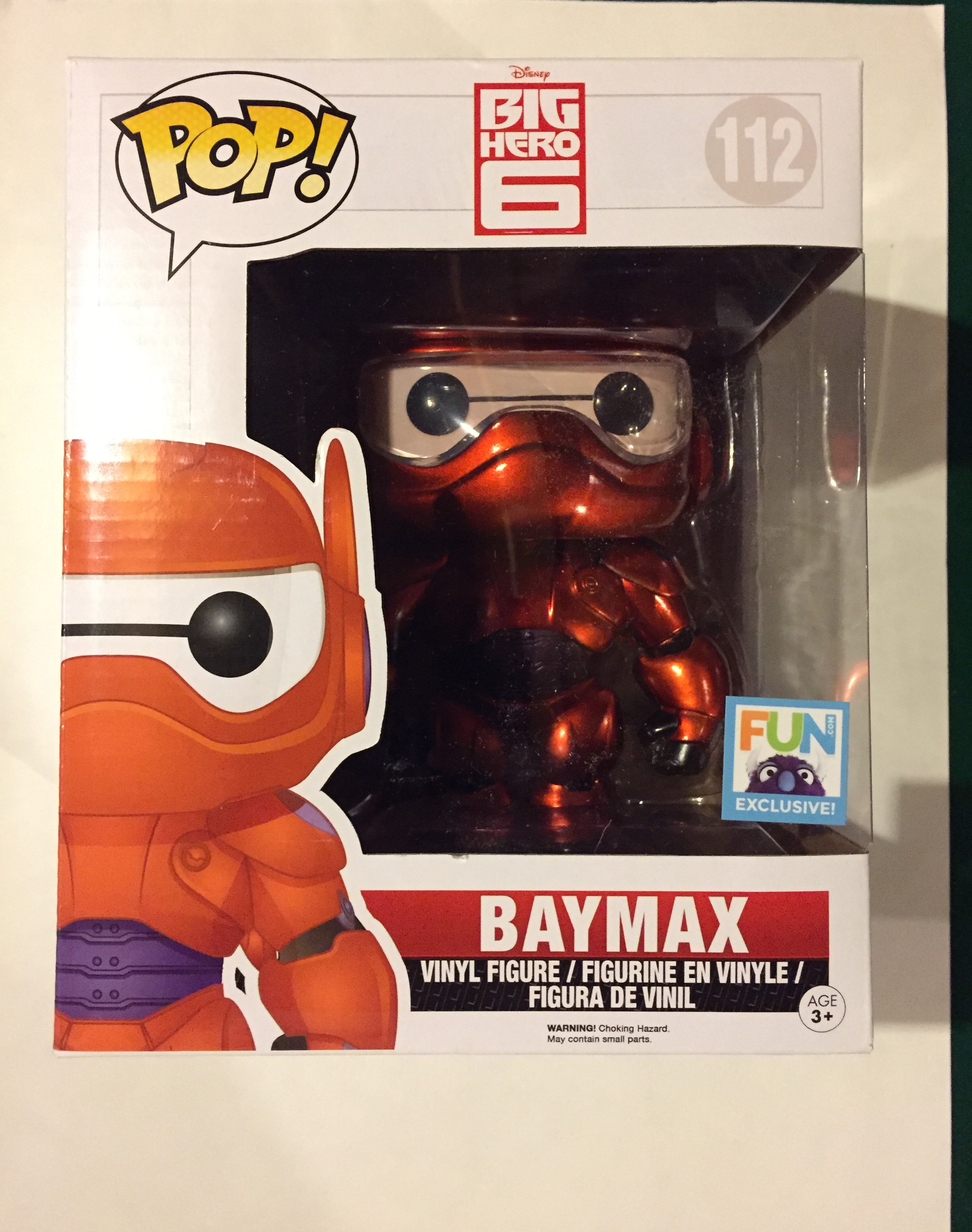 Free!!! - Giveaway for Exclusive Fun.com Big Hero 6 Baymax POP | Hi-Def ...