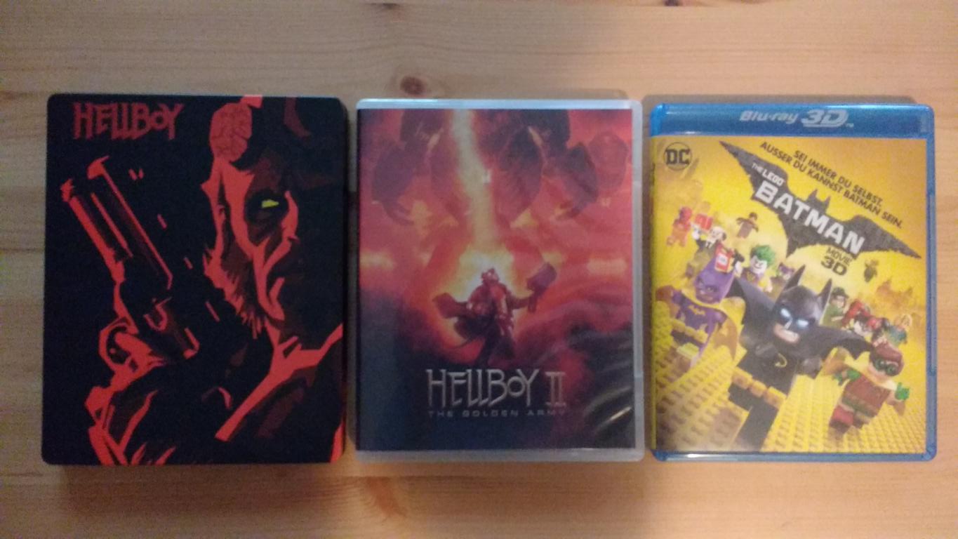 Hellboy: The Collection (Blu-ray Box Set) (MLIFE Exclusive #016-017 ...