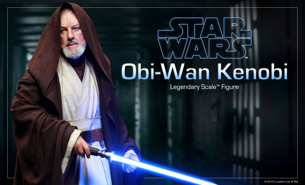 Sideshow Collectibles - Obi-Wan Kenobi - Legendary Scale Figure | Hi ...
