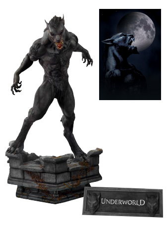 Hollywood Collectibles - Lycan (Underworld) - 1/4 Scale Statue ...