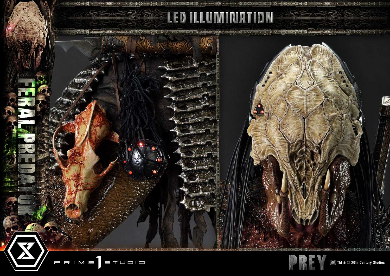 Feral Predator (Prey) - (1/3 Scale Statue) [Prime 1 Studios] | Hi-Def ...