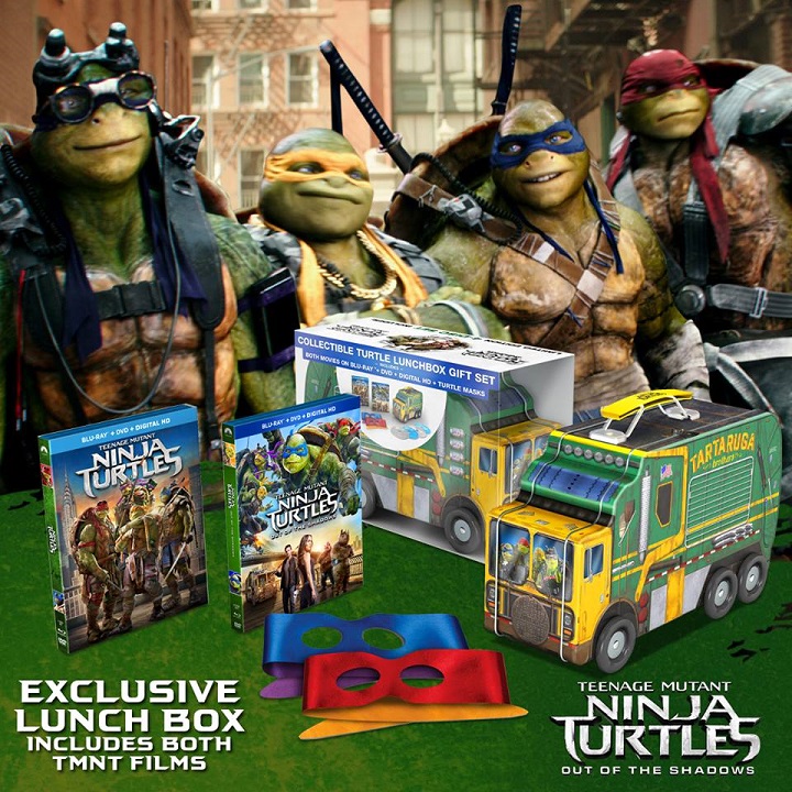 Teenage Mutant Ninja Turtles: Out Of The Shadows (w/Lunch Box Gift Set ...
