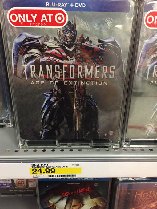 Transformers: Age of Extinction (Blu-ray SteelBook) (Target Exclusive ...