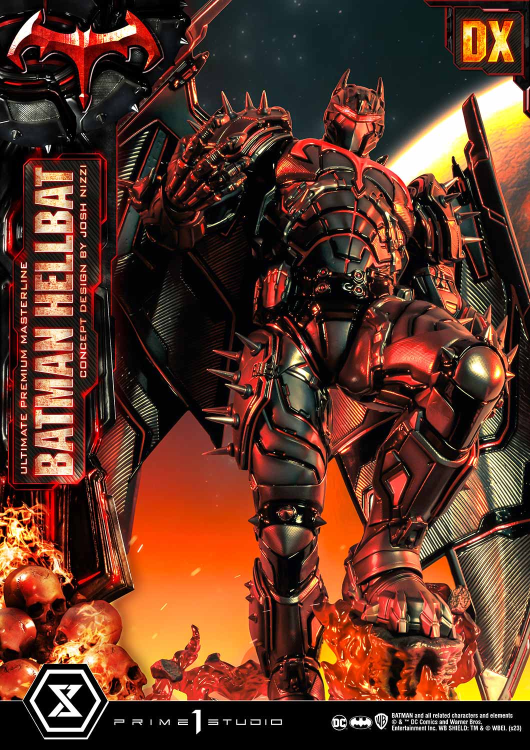 Prime 1 - Batman Hellbat (Batman Comics) - (1/4 Scale Statue) (Ultimate ...