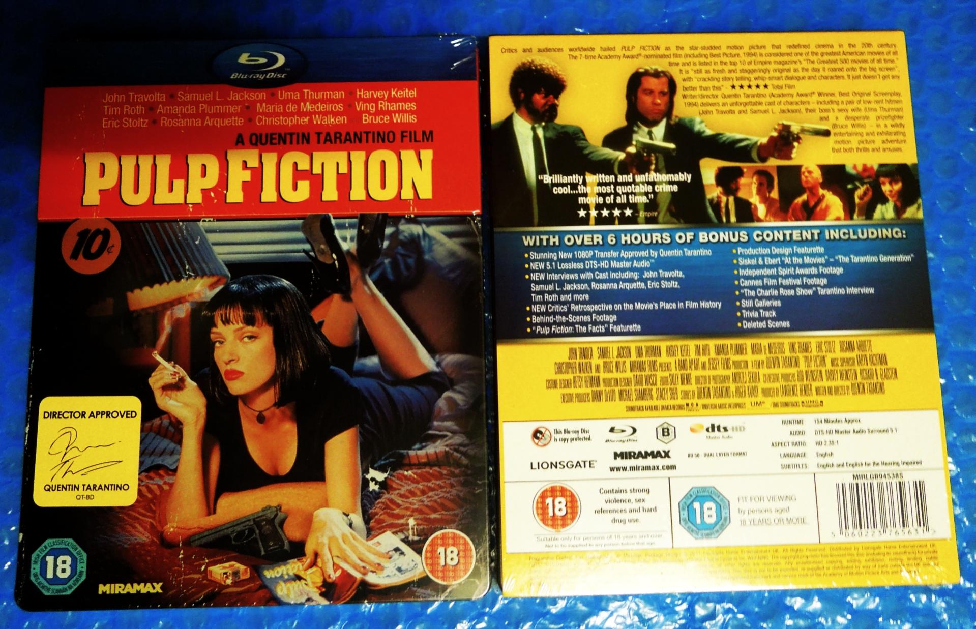 Pulp Fiction UK | Hi-Def Ninja - Pop Culture - Movie Collectible Community
