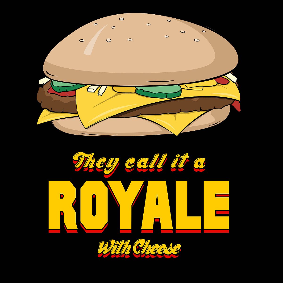 Royale With Cheese Kitchen Poster Print | Hi-Def Ninja - Pop Culture ...
