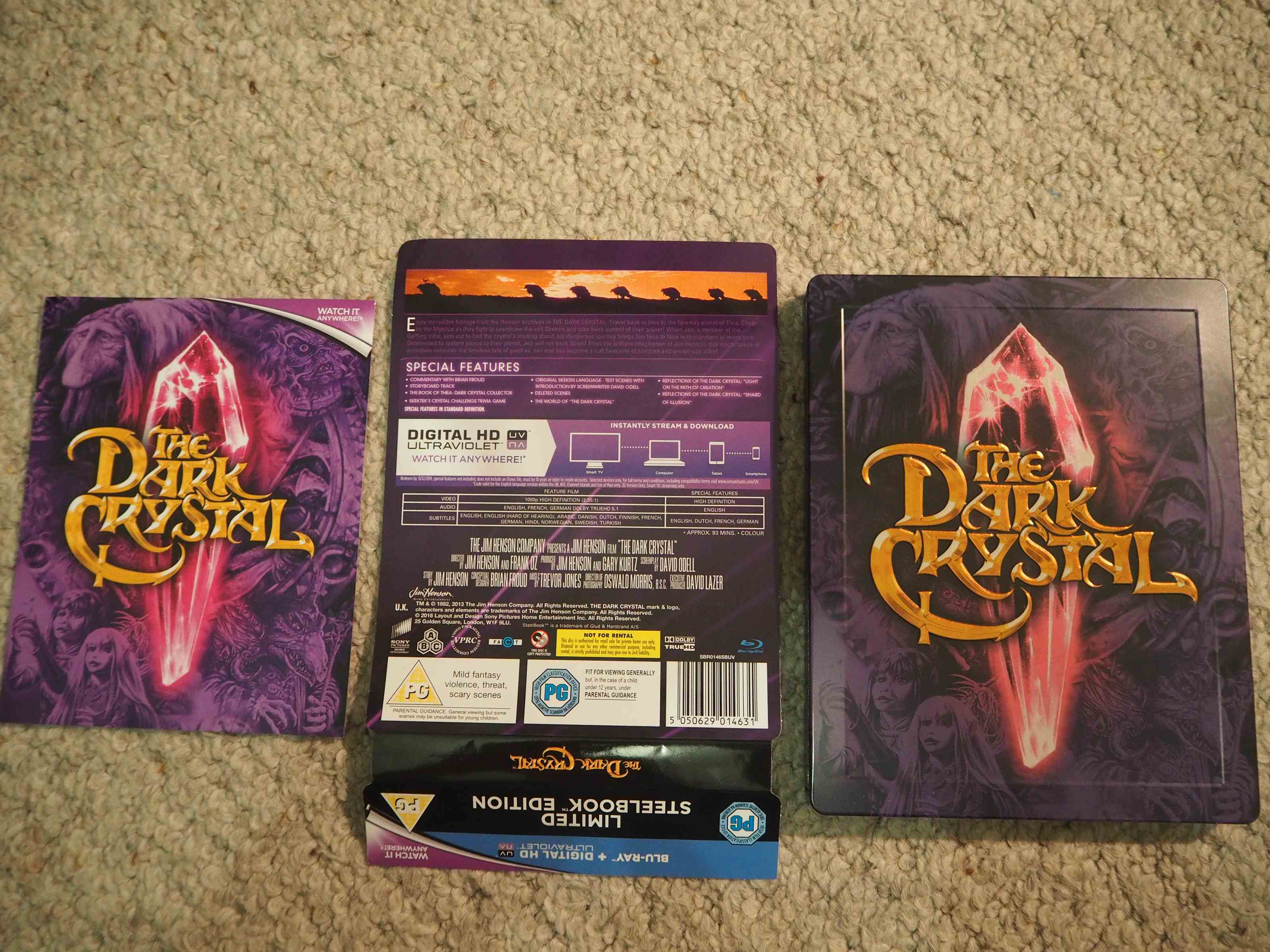 The Dark Crystal - Cover, UV, J-card (low Res) | Hi-Def Ninja - Pop ...