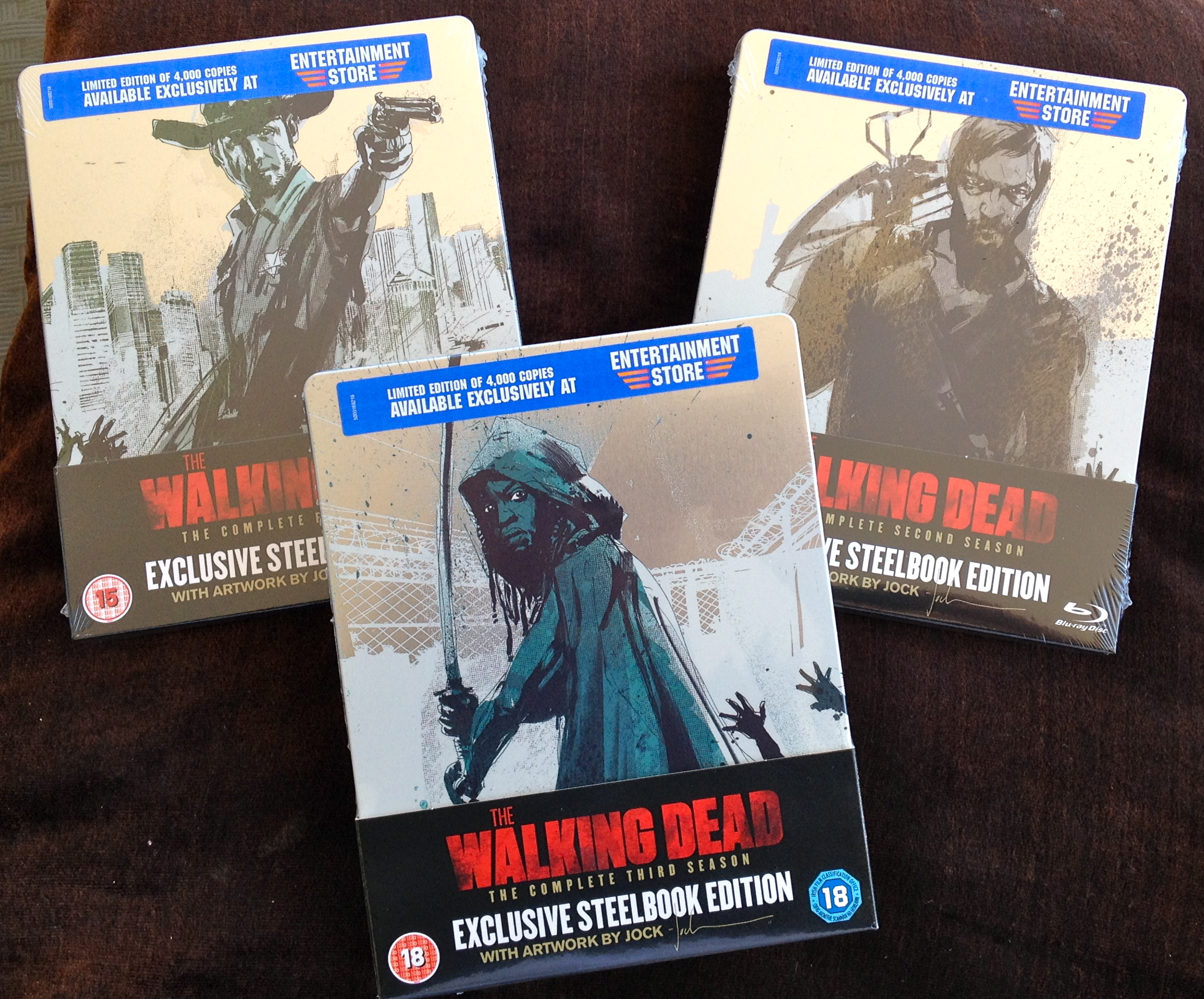 THE WALKING DEAD 1-3 (Entertainment Store, UK) | Hi-Def Ninja - Pop ...
