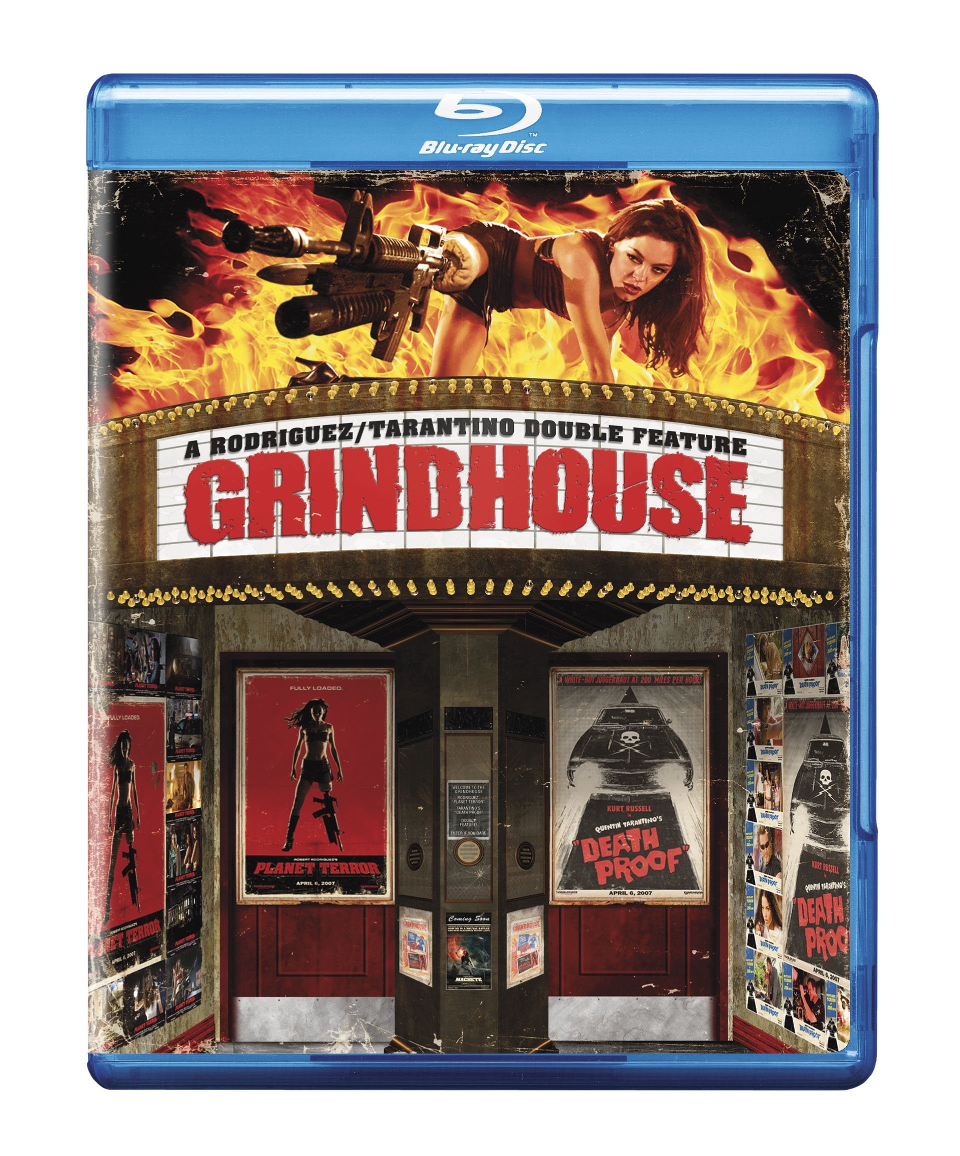 Grindhouse Has Been Detailed | Hi-Def Ninja - Blu-ray SteelBooks - Pop ...