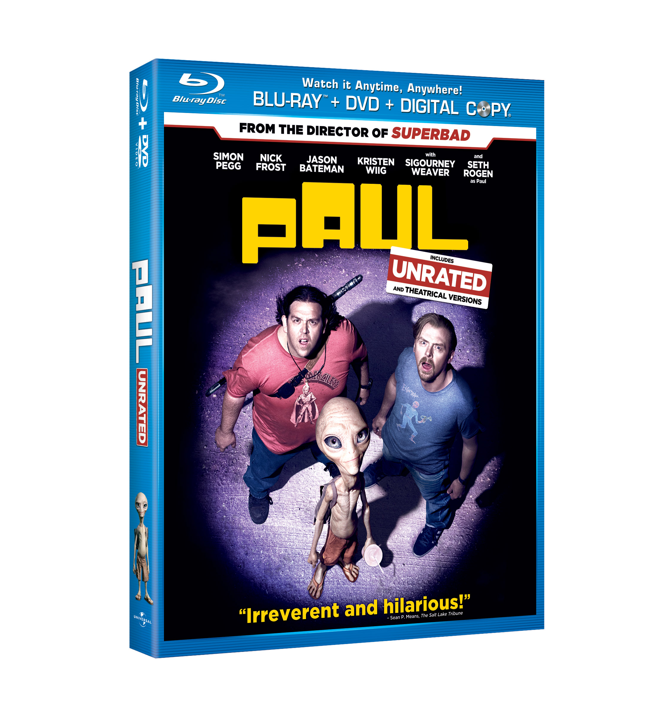 Paul Announced on Blu-ray | Hi-Def Ninja - Blu-ray SteelBooks - Pop ...