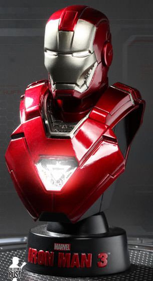 Iron Man HT bust set 10 | Hi-Def Ninja - Blu-ray SteelBooks - Pop ...